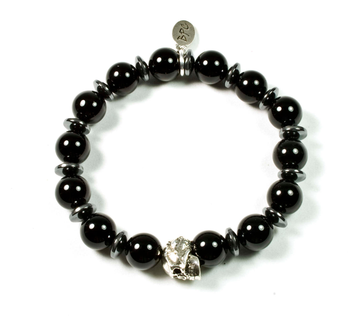 Skull onyx bracelet store